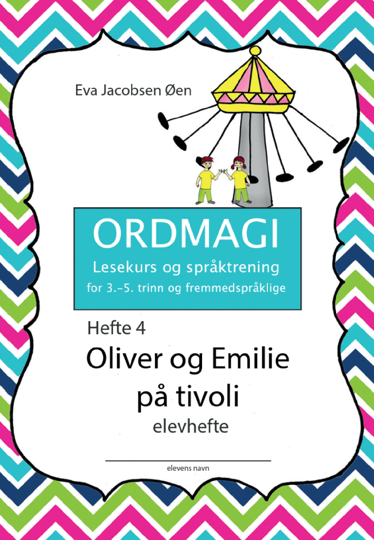 Språk- og lesetreningsmateriell – Cand.paed.spec. Eva Jacobsen Øen